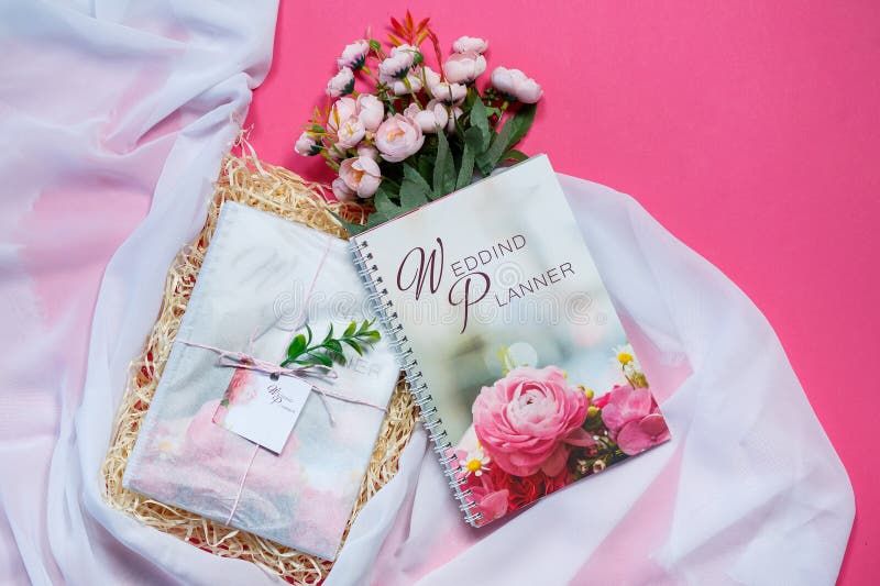 Notebook for Notes for Future Newlyweds. Wedding Notebook for the Stock ...