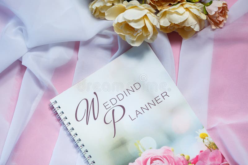 Notebook for Notes for Future Newlyweds. Wedding Notebook for the Stock ...