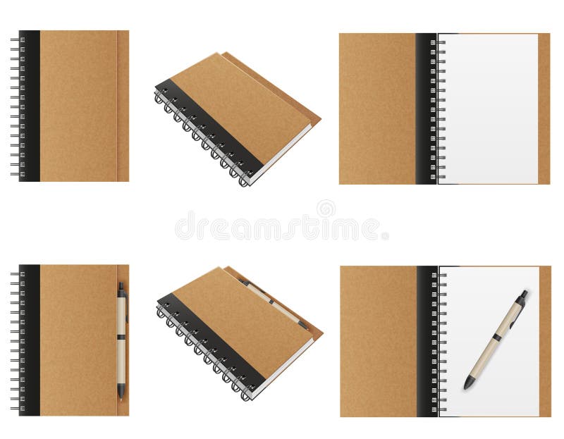 Notebook for daily Notes and Reminders Notepad Cartoon Stock Vector ...