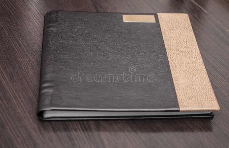 Notebook on the Office Table Stock Image - Image of document, notepad ...
