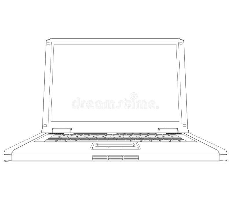 Notebook outline icon stock vector. Illustration of icon - 127601399