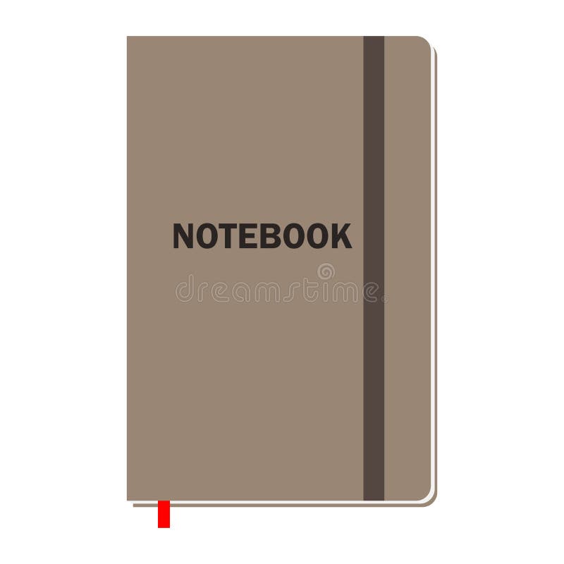 Notebook with Pages for Animation or Different Design Stock ...