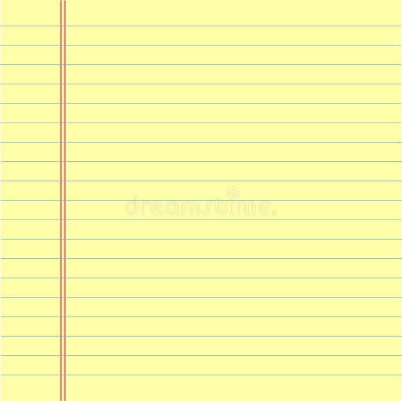 College Ruled Lined Paper Stock Illustrations – 437 College Ruled Lined ...