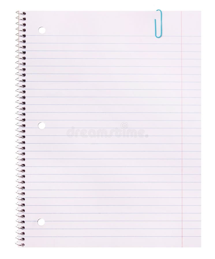 Notebook Paper With Holes