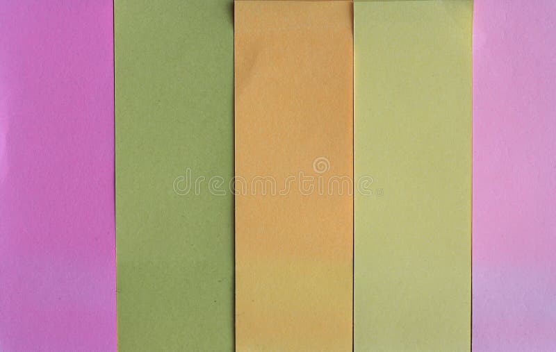 Notebook Paper or Small Paper. Stock Image - Image of notebook, short ...