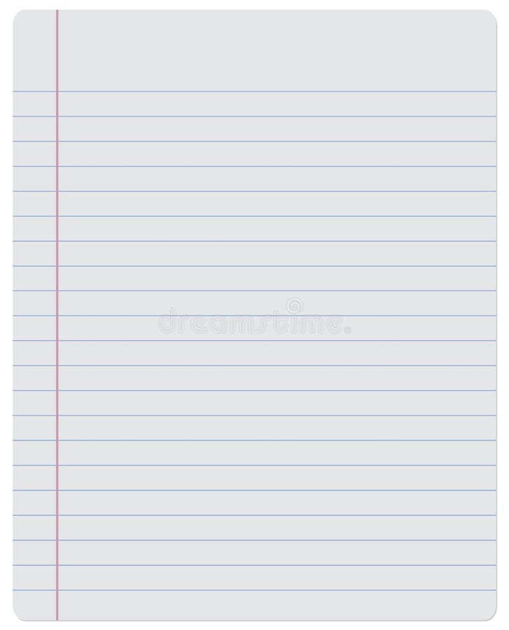 Notebook. Paper stock vector. Illustration of office - 47443142