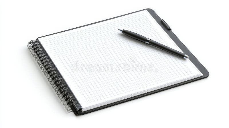 Notebook and Pen Essential Tools for Writing Notetaking Organization ...