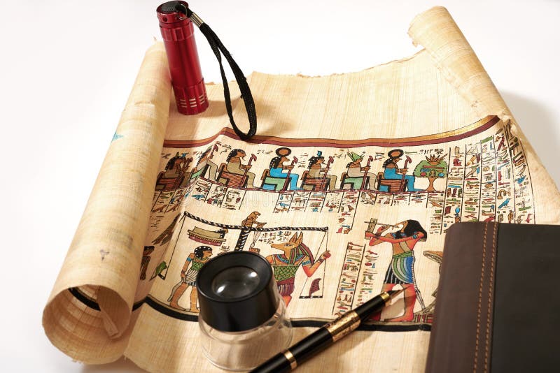 Notebook and Pen Old Scroll Stock Image - Image of document, beliefs ...