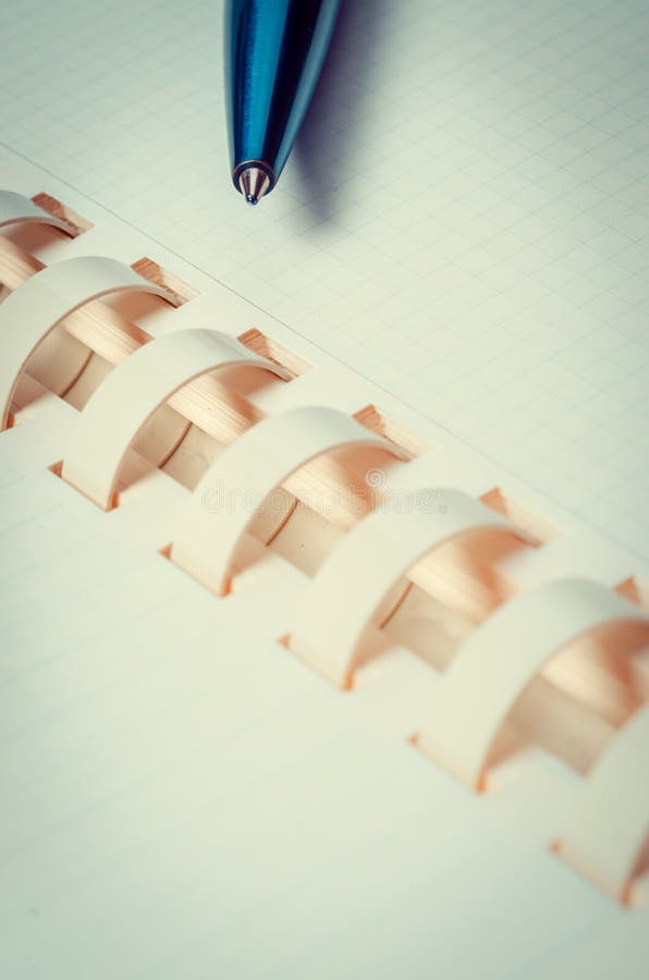 Notebook with pen stock photo. Image of note, idea, education - 61448856