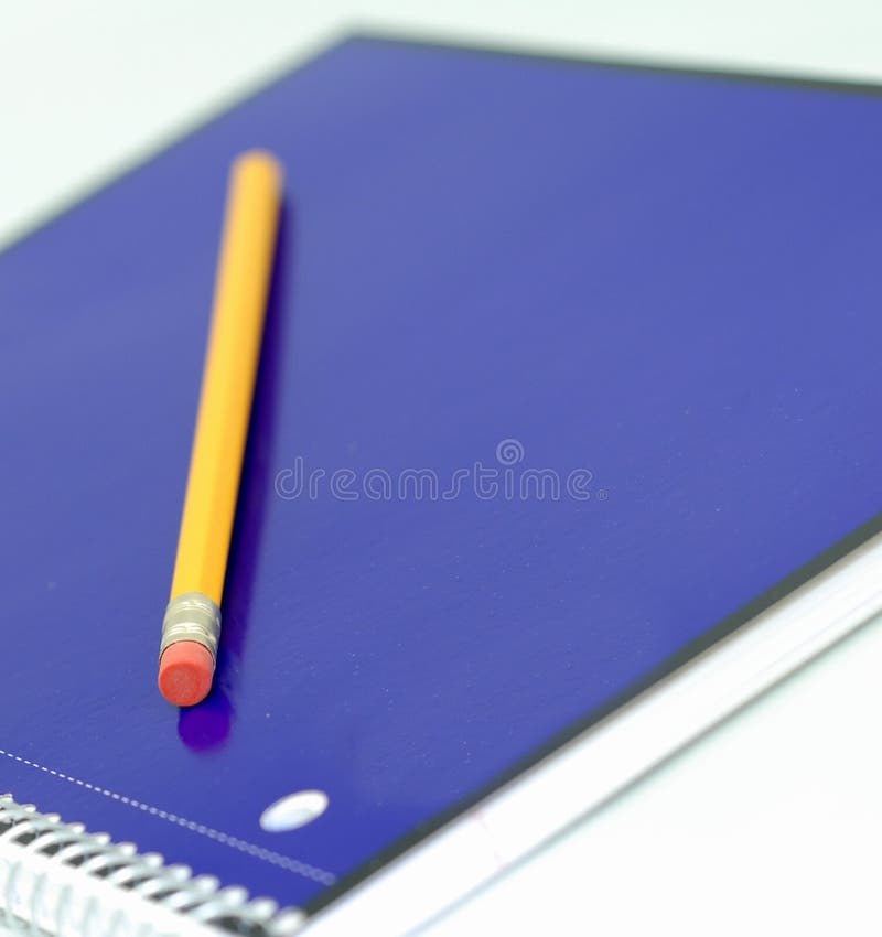 Notebook and pencil stock photo. Image of notepad, diary - 3980918
