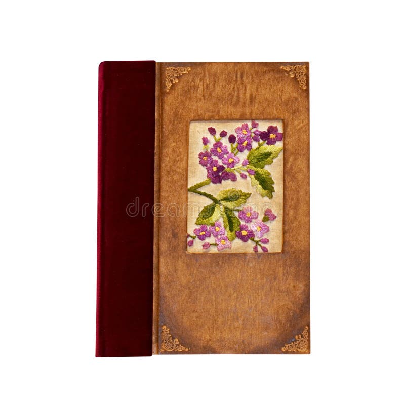 Notebook purple stock photo. Image of isolated, paper - 6678074