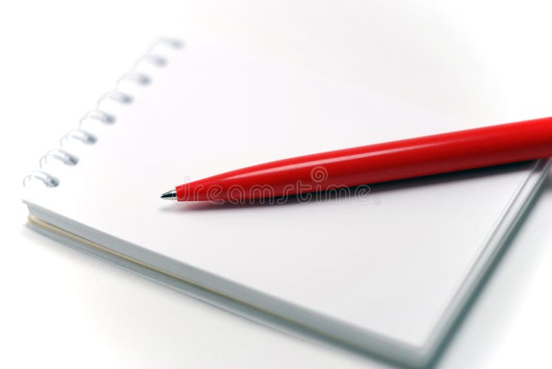 Notebook and pen stock photo. Image of yellow, longstanding - 1465782