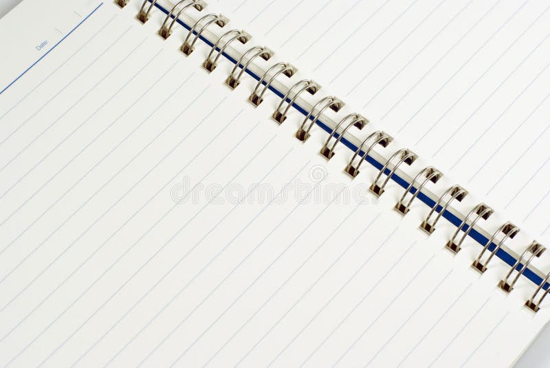 Notebook stock photo. Image of paper, close, diary, memo - 34188668