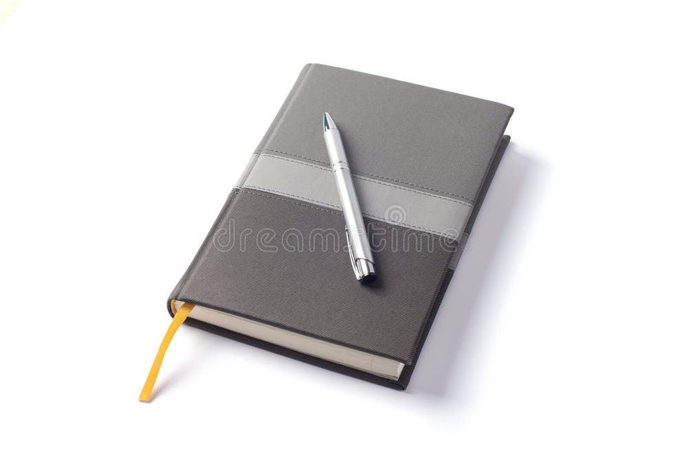 Notebook Scheluide on Whitebackground Stock Photo - Image of schelude ...