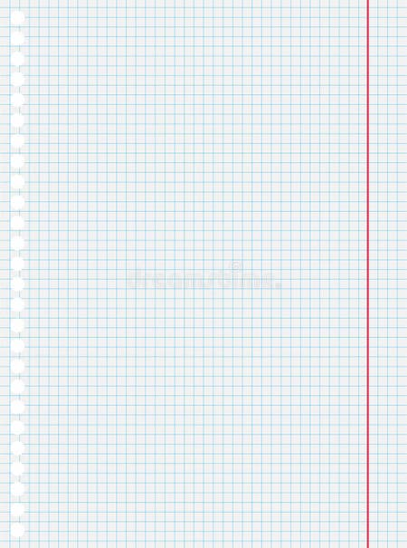 Exercise Book Paper Page Lines Stock Illustrations – 565 Exercise Book ...