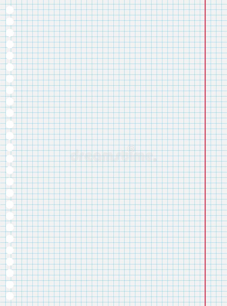 Exercise Book Paper Page Lines Stock Illustrations – 565 Exercise Book ...