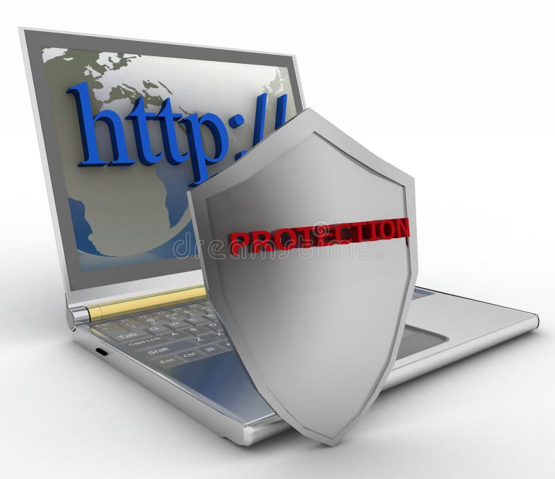 It security stock illustration. Illustration of screen - 39842729