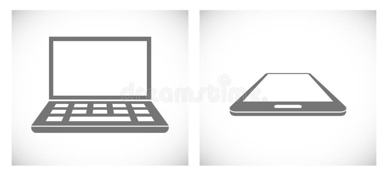 Notebook Smartphone 3d Icon Stock Vector - Illustration of desktop ...