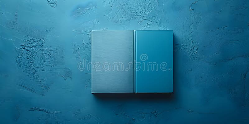 Notebook on Spacious Empty Canvas - Business Background or Banner ... Notebook on Spacious Empty Canvas - Business Background or Banner ...