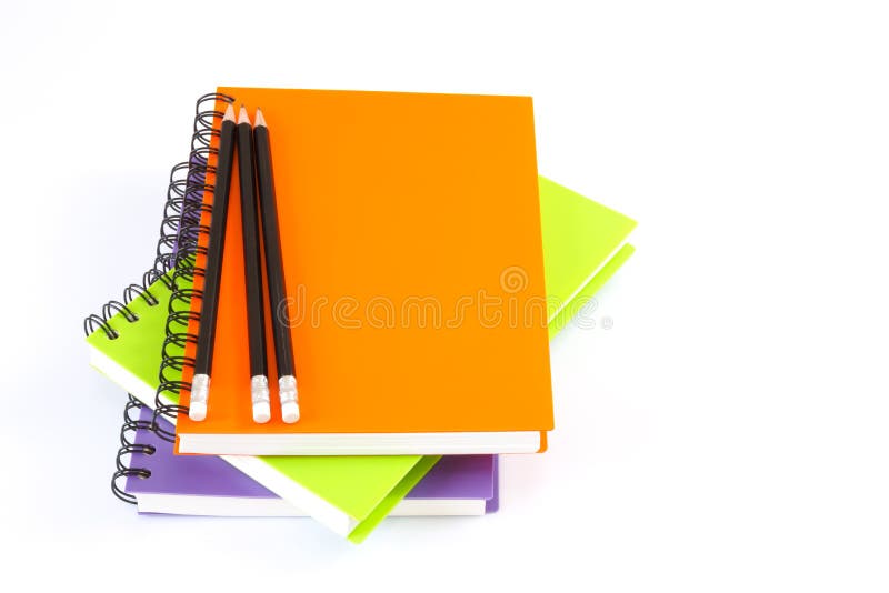 Open notebook stock image. Image of memo, isolated, stationery - 16666149