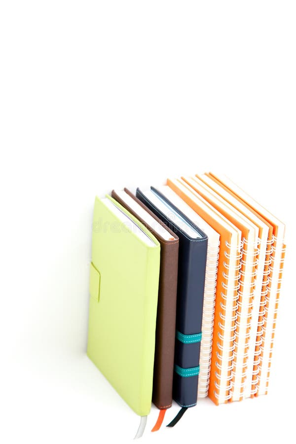 Notebook stack stock image. Image of literature, letter - 24855771