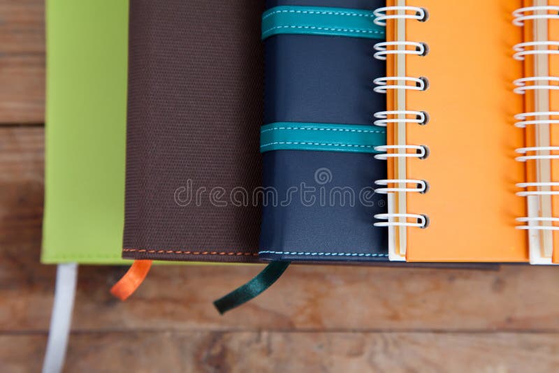 Notebook stack stock photo. Image of design, colorful - 24855774