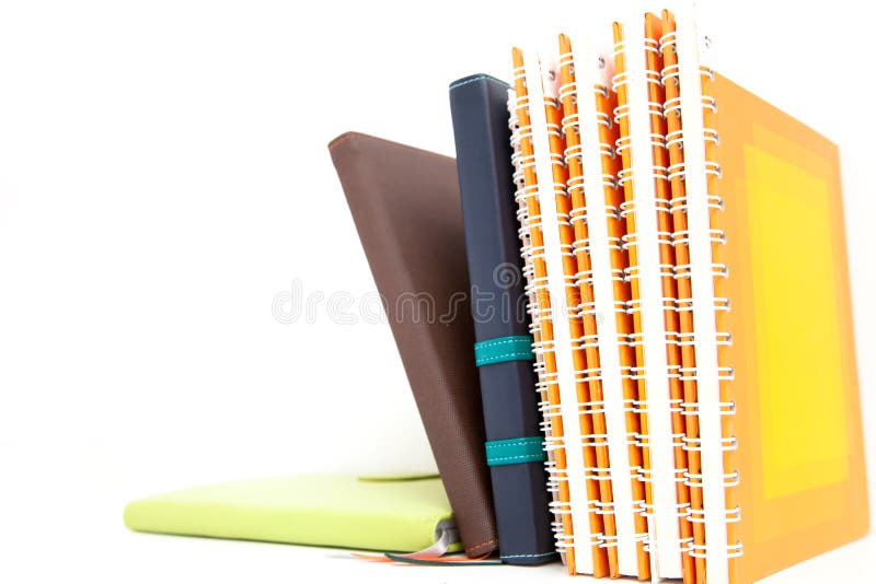 Notebook stack stock image. Image of literature, letter - 24855771