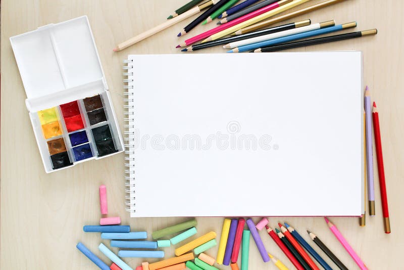 Notebook on a table stock image. Image of paper, design - 116870463