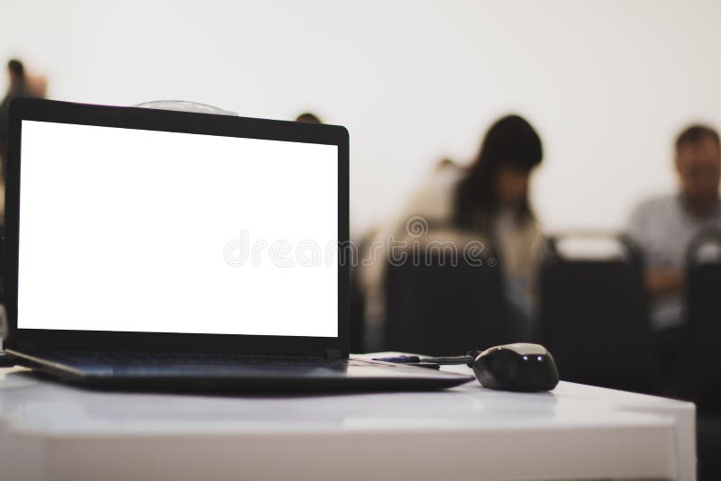 Notebook on the Table, Space for Text Classroom Background Stock Photo ...