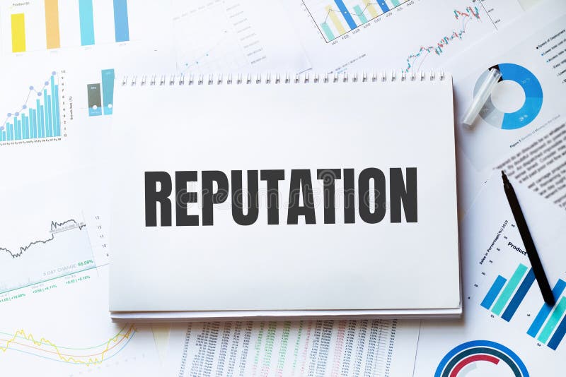 Reputation Concept stock photo. Image of reputation, blue - 33488618