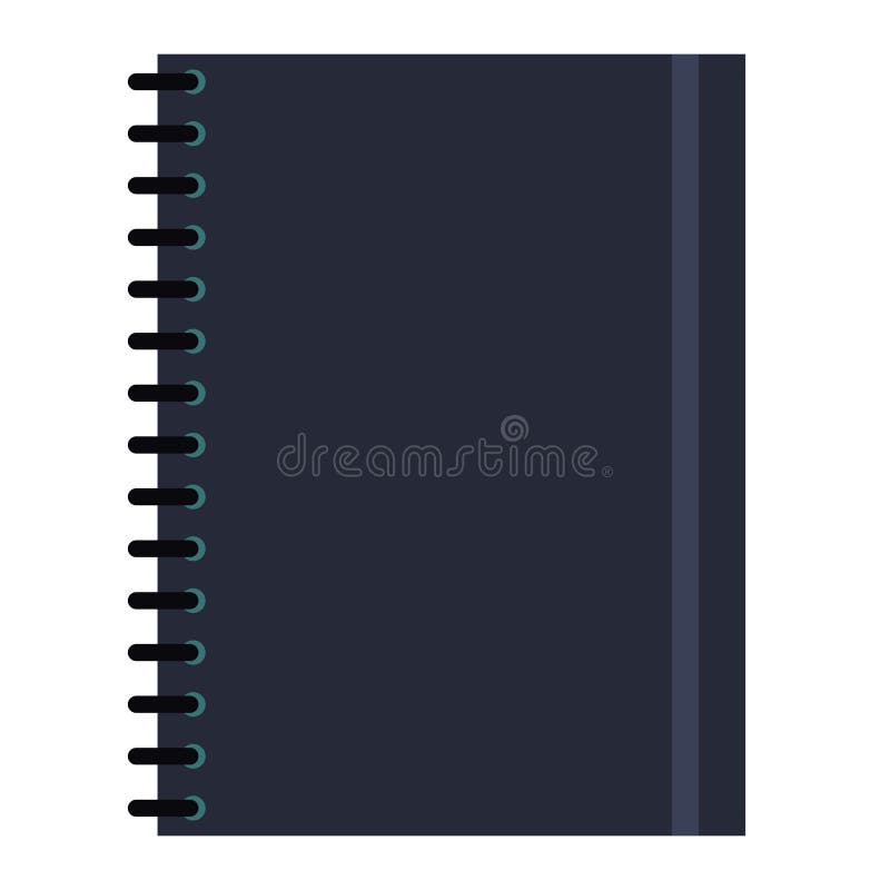 Notebook , Vector Illustration Stock Illustration - Illustration of ...