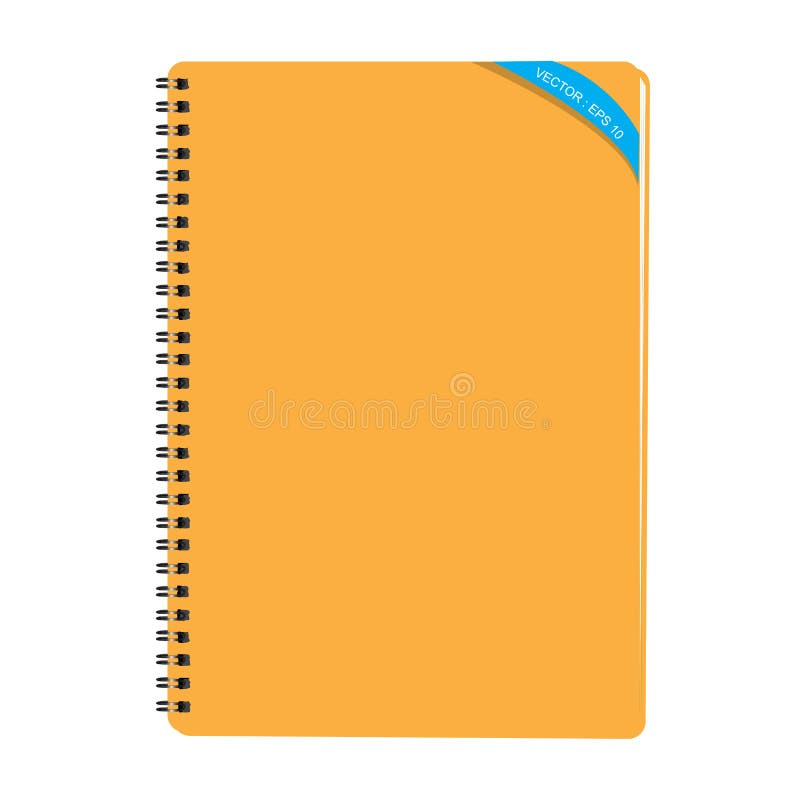 Notebook vector stock vector. Illustration of drawing - 83847418