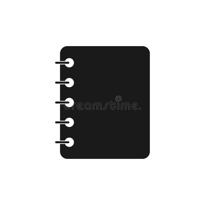 Notebook. Vector Simple Modern Icon Design Illustration Stock Vector ...
