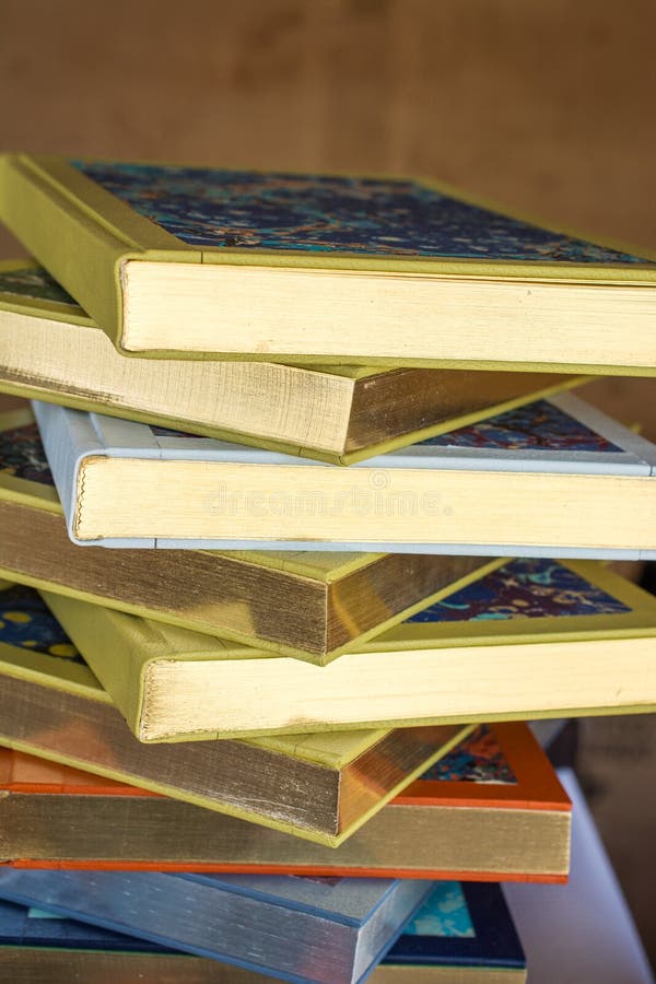 Notebook with Anice Decorative Cover Stock Photo - Image of note, book ...