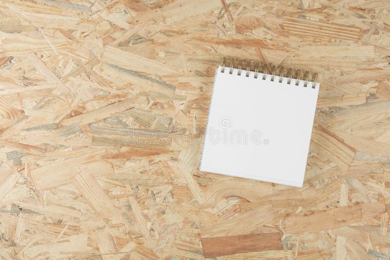 Notebook on the Wooden Table Stock Image - Image of notepaper, copybook ...