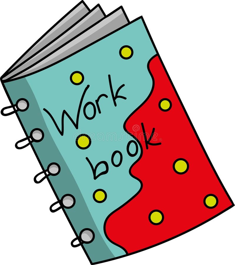 Notebook, Workbook of a Student or Schoolchild Stock Vector ...