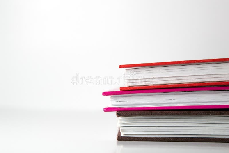 Notebooks stock photo. Image of pink, note, notepad, notebooks - 52297818