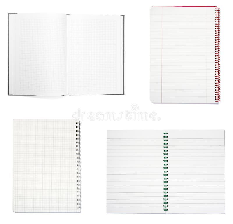 Notebooks stock photo. Image of clean, isolated, notepad - 27732720
