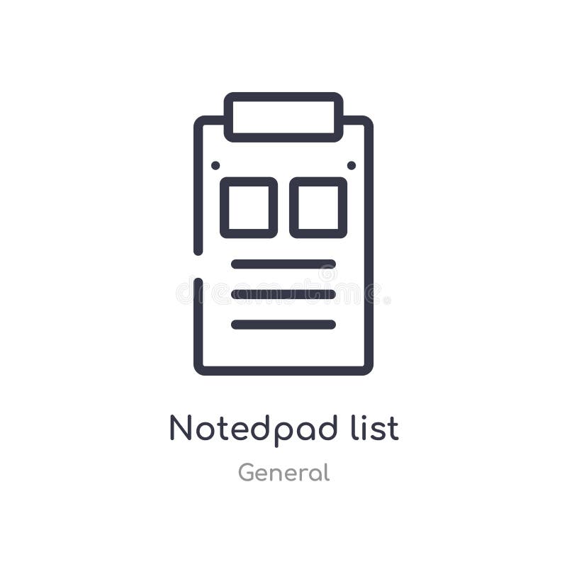 Line Notedpad Stock Illustrations – 3 Line Notedpad Stock Illustrations ...