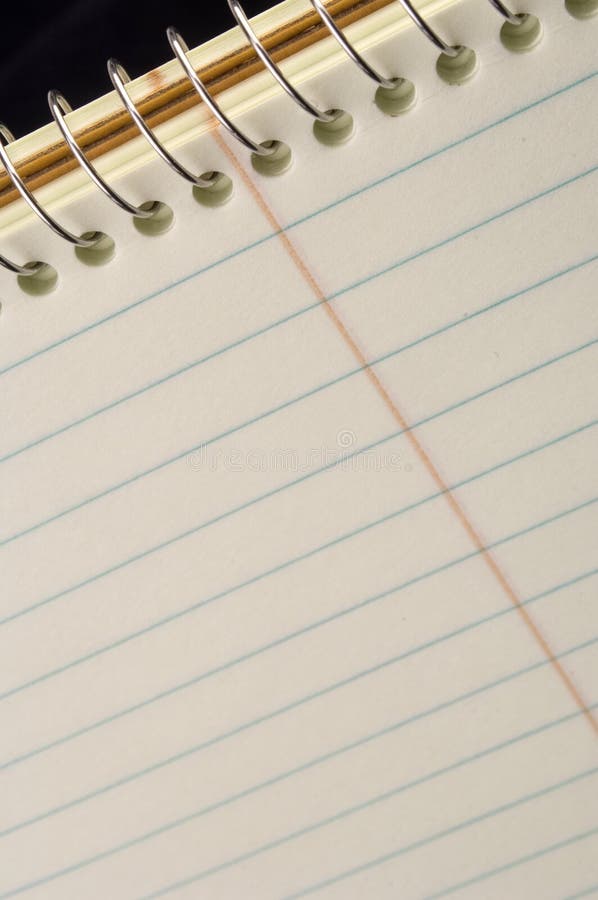 Notepad stock photo. Image of paper, notes, spiral, information - 12539222
