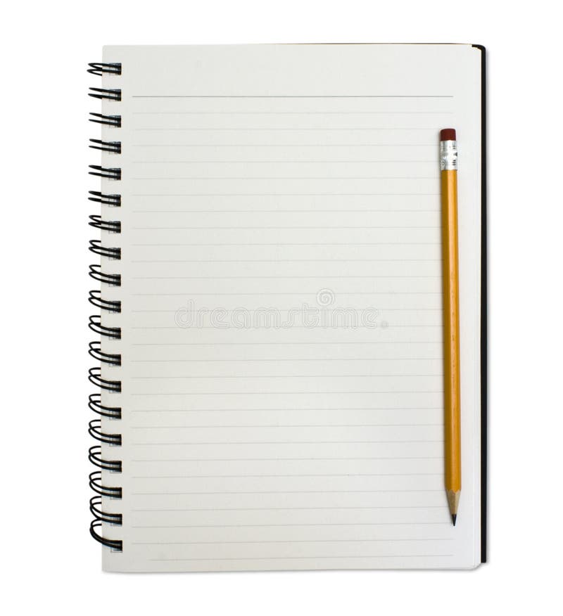 Notepad stock image. Image of note, binder, business, page - 5725953