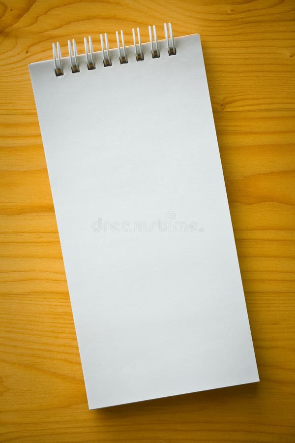 Notepad stock image. Image of page, draft, binder, meeting - 15236585