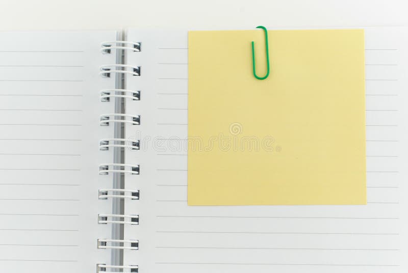 Notepad stock photo. Image of wire, isolated, remember - 19129526