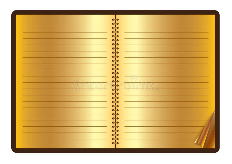 Notepad stock illustration. Illustration of handbook - 21868017