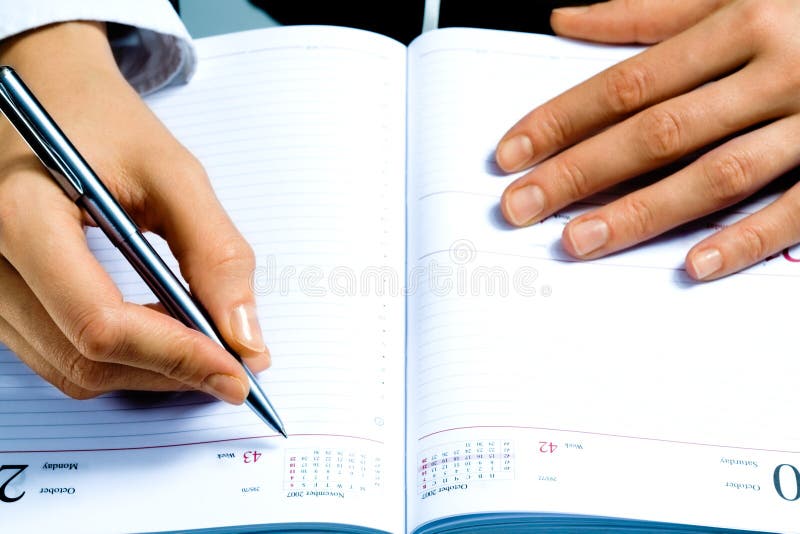 Notepad stock photo. Image of conference, holding, book - 4250822