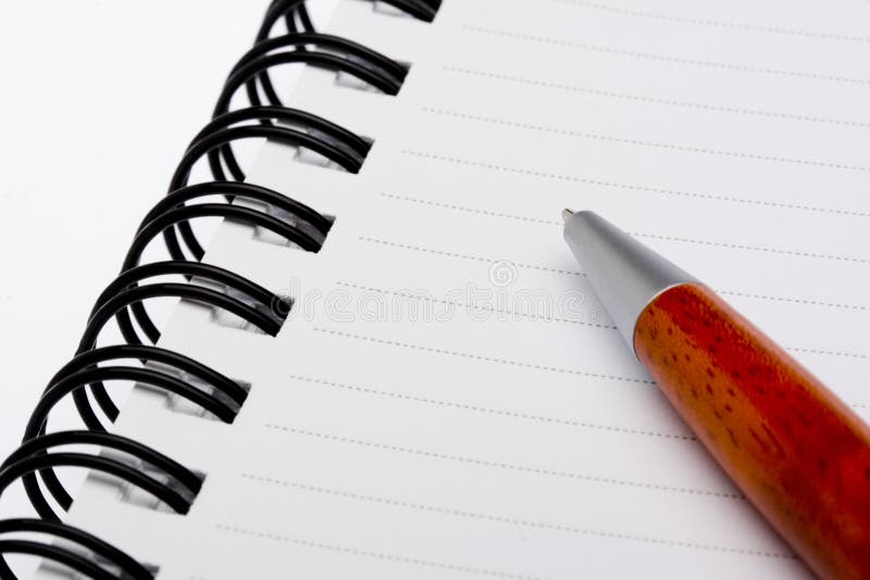 Notepad 5 stock photo. Image of memo, class, journal - 10815960
