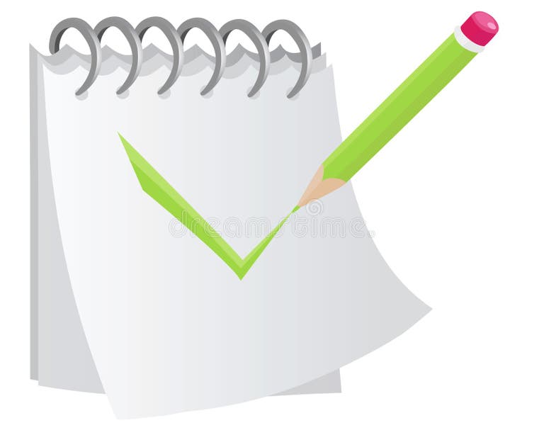 Notepad Approval Note Stock Illustrations – 178 Notepad Approval Note ...