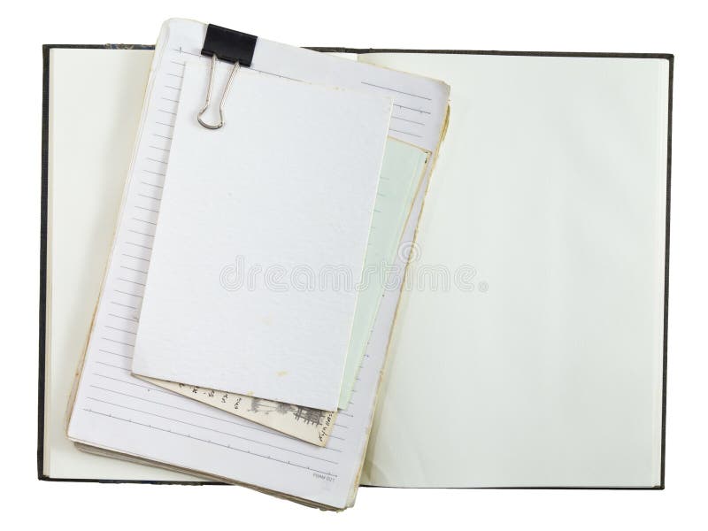 Notepad on book stock photo. Image of book, notepad, copy - 23475012