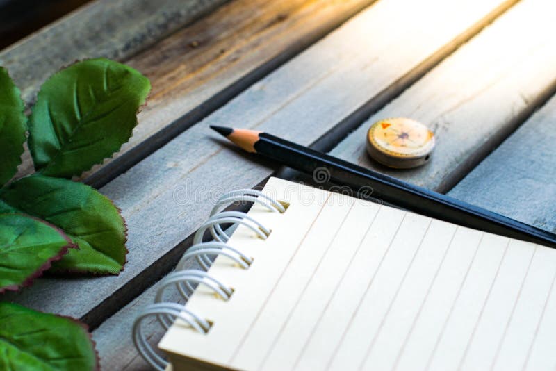 Notepad, Book with Paper Concept or Copy Space and Refreshing. Stock ...