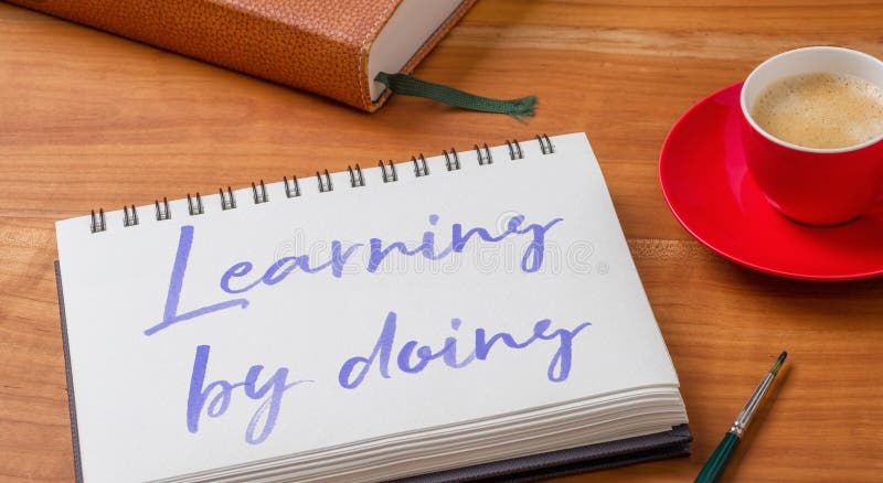 Learning by doing stock photo. Image of inspire, skill - 282759984